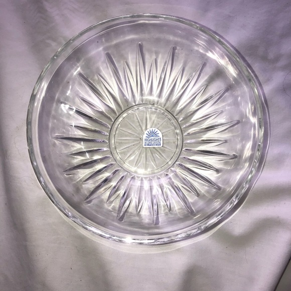 Princess House | Kitchen | Princess House Highlights Crystal Bowl ...